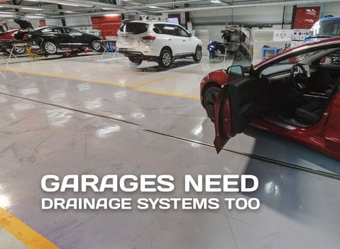 Garage Floor Drainage: Garages Need Drainage Systems Too