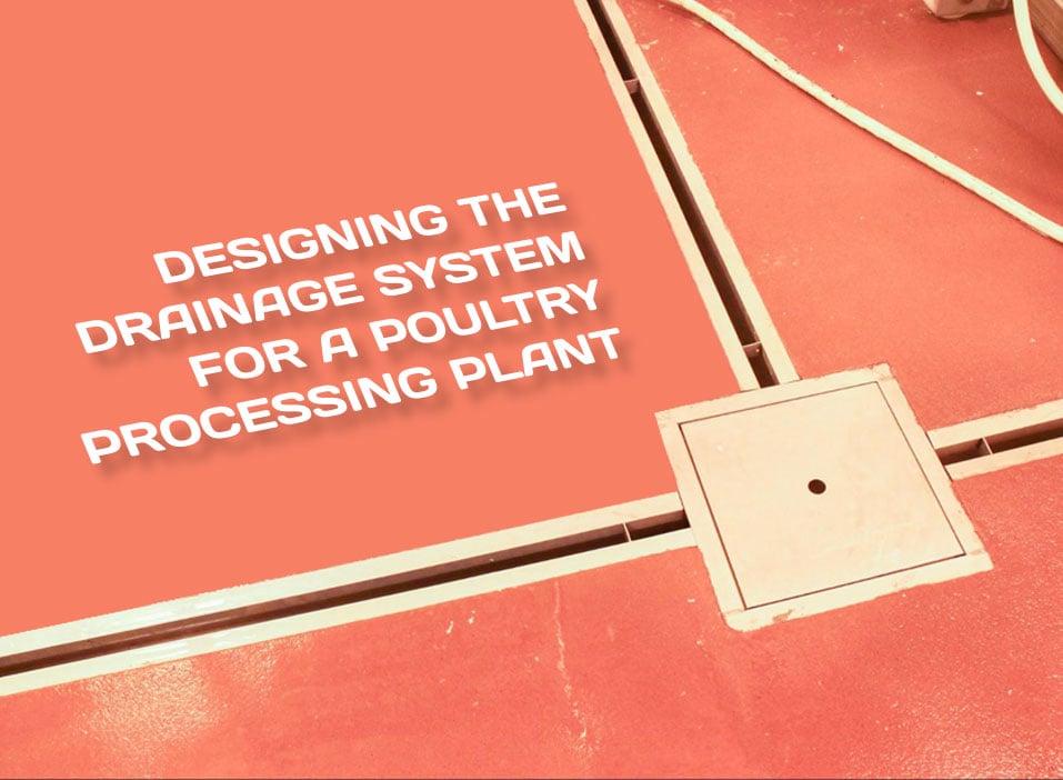 Designing the Drainage System for a Poultry Processing Plant