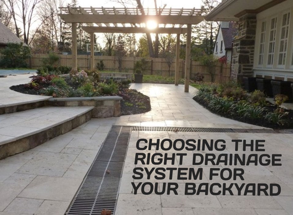 4 Best Types of Backyard Drainage Systems - Slot Drain